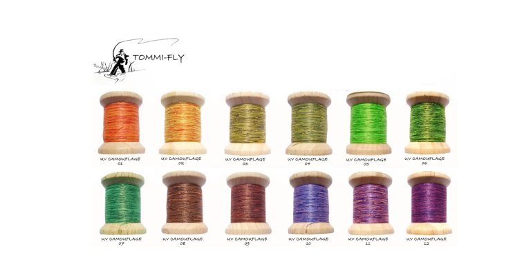 UV Camouflage Thread – Filo tecnico per corpi realistici da ninfa - Megafly